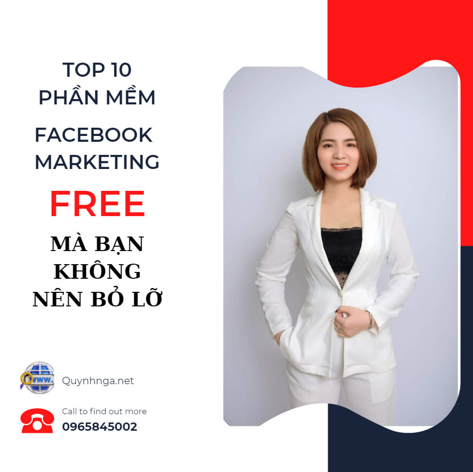 Top 10 phần mềm Facebook Marketing free mà bạn không nên bỏ lỡ - Quỳnh Nga Bất Động Sản Hà Nam
